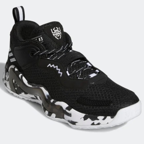 adidas | Shoes | Adidas Performance Don Issue 3 Core Black 75 Euc ...